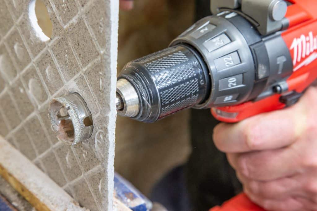 TEST KORONEK DIAMENTOWYCH DREL SERII CON-AOD-10 i CON-AOD-11 ...