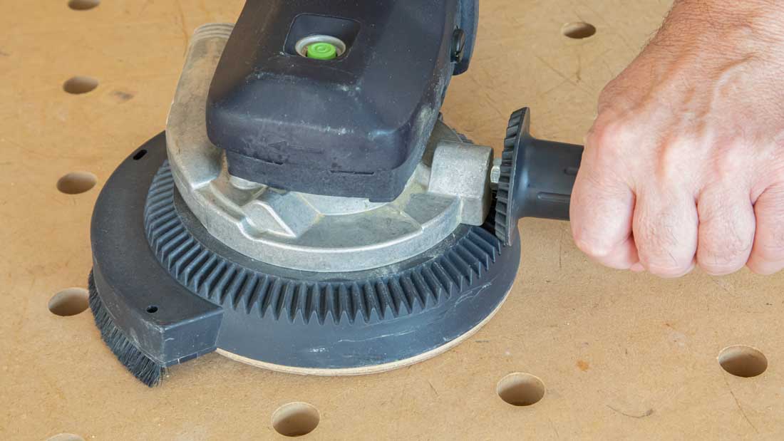 SZLIFOWANIE MATERIAŁÓW DREWNIANYCH (CZĘŚĆ V): SZLIFIERKA ROTACYJNA ...