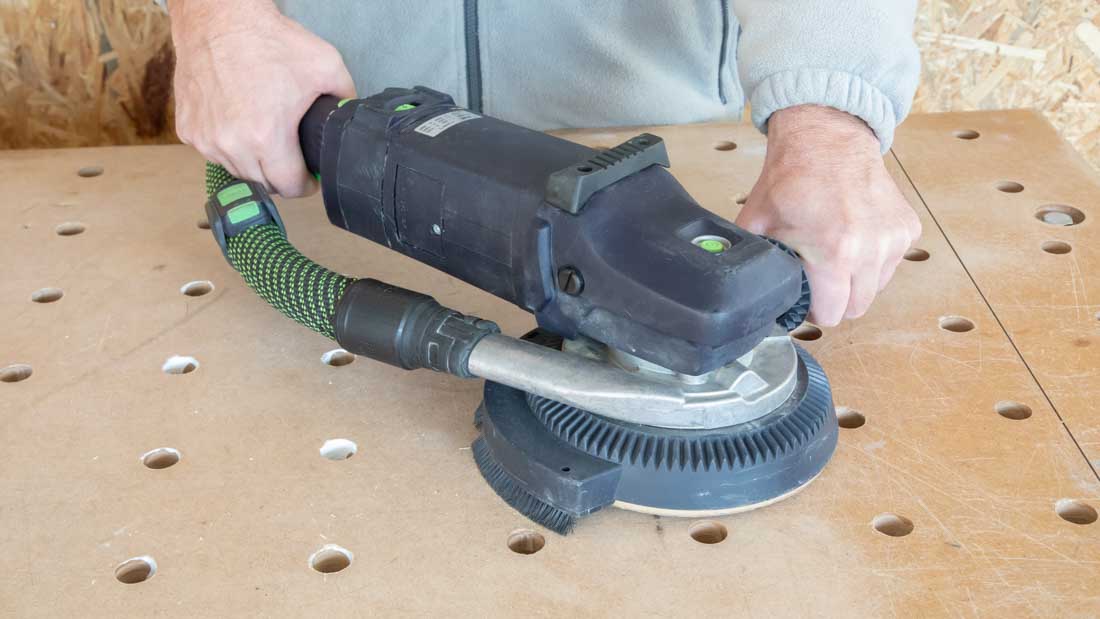 SZLIFOWANIE MATERIAŁÓW DREWNIANYCH (CZĘŚĆ V): SZLIFIERKA ROTACYJNA ...